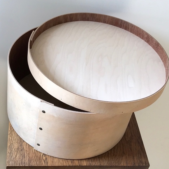 Amish | Accents | Amish Made Wood Hat Box Storage Box | Poshmark